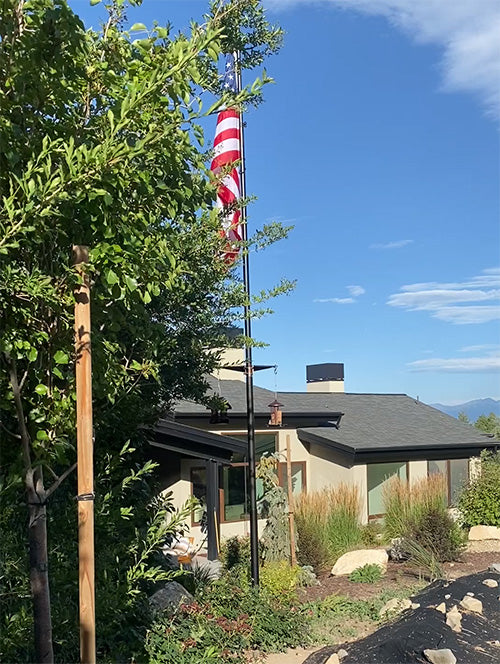 Flagpole Bird Platform and Feeders – Old Glory Shop